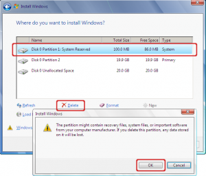 Windows7-install-6-Delete-System-Partition – techblog.mastbroek.com
